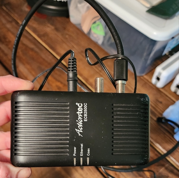 ActionTac | Networking | Actiontac Moca Ethernet To Coax Adaptor ...